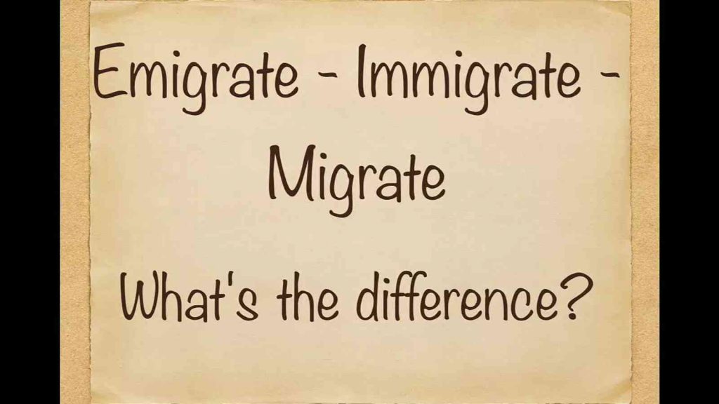 Immigration vs Emigration: Difference between Immigration and ...