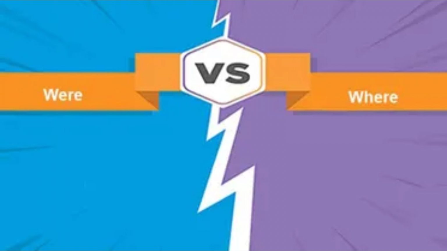 Where vs Were: Difference between Where and Were - Eduvast.com