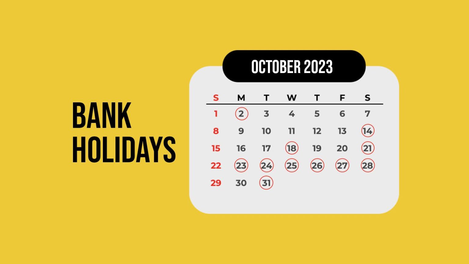 October Bank Holiday 2023: Date, History, Activities, Facts about ...
